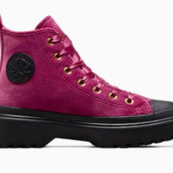 Converse | Shoes | Chuck Taylor All Star Lugged Lift Platform Velvet ...